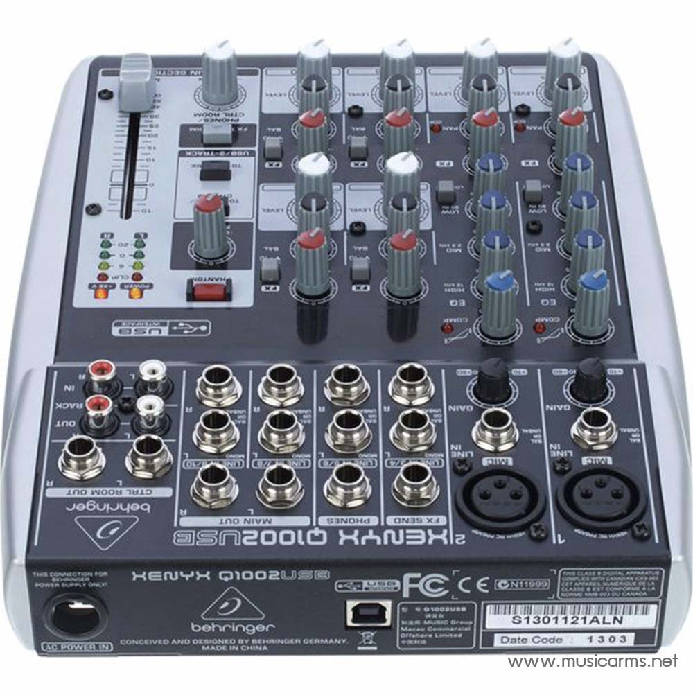 Behringer Xenyx Q1002USB | Music Arms ศูนย์รวมเครื่องดนตรี ตั้งแต่ ...