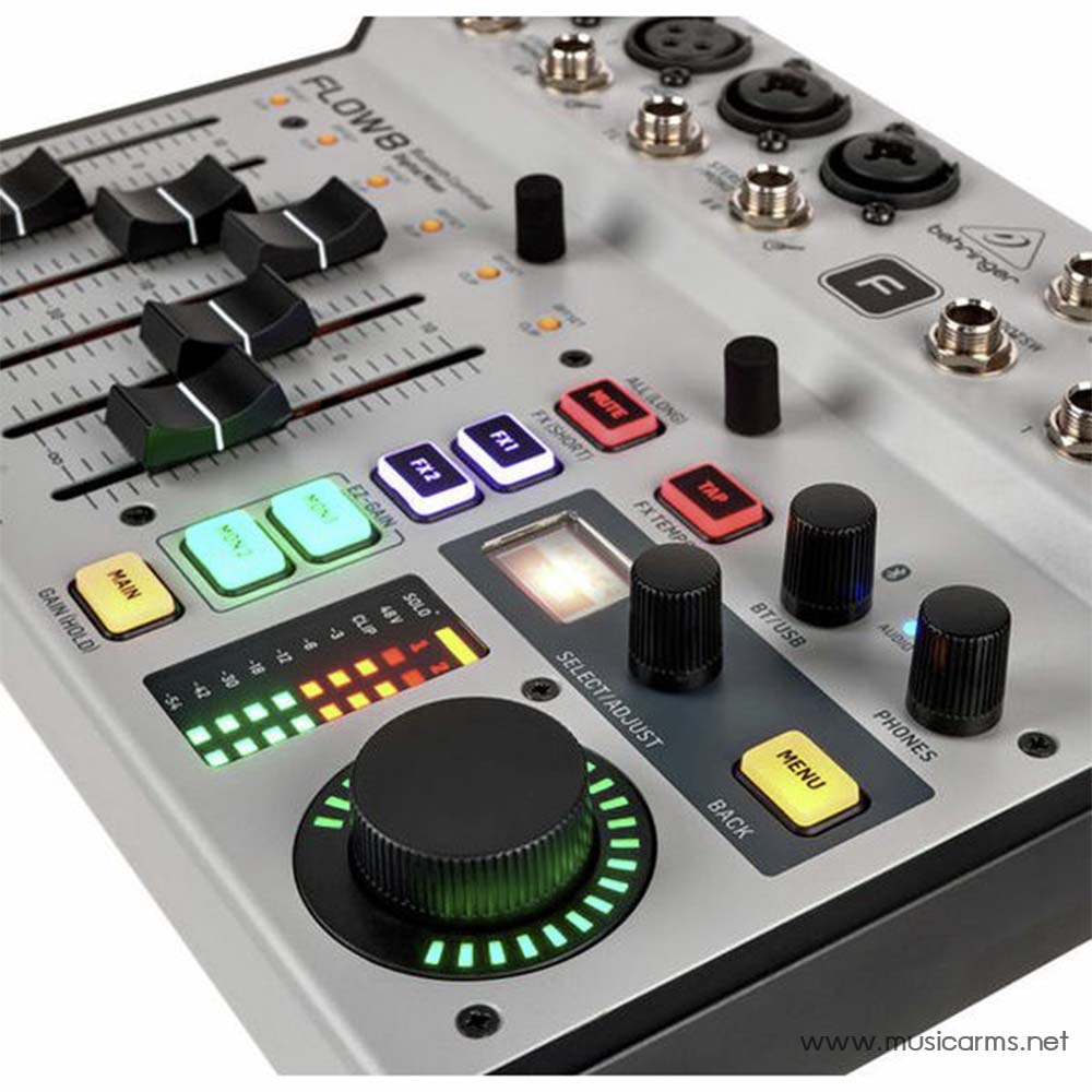 Behringer FLOW 8 Digital Mixer | Music Arms ศูนย์รวมเครื่องดนตรี ...