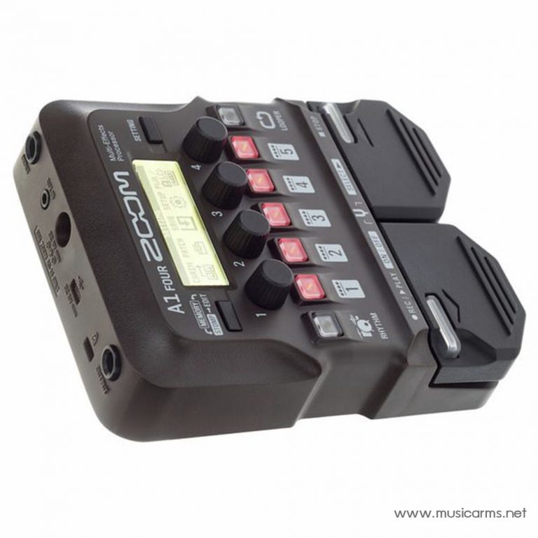 Zoom A1 Four มัลติเอฟเฟคกีตาร์โปร่ง | Music Arms ศูนย์รวมเครื่องดนตรี ...