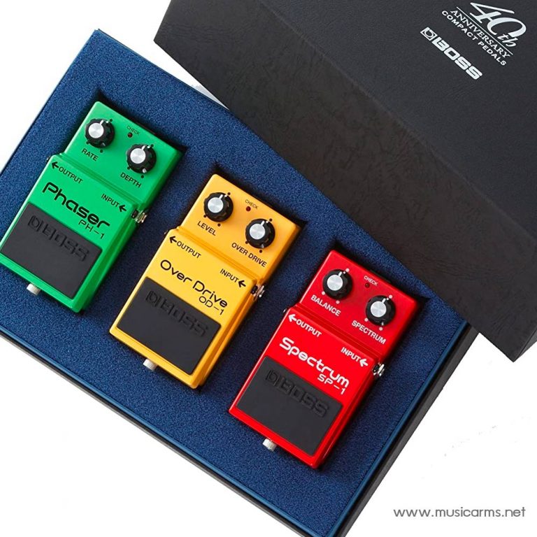 Boss Box-40 Compact Pedal 40th Anniversary Box Set ชุดเอฟเฟคกีตาร์ ...