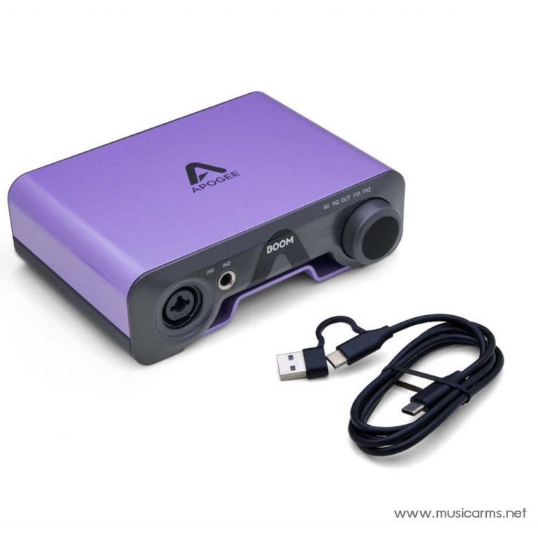 Apogee BOOM อินเตอร์เฟส | Music Arms ศูนย์รวมเครื่องดนตรี ตั้งแต่ ...