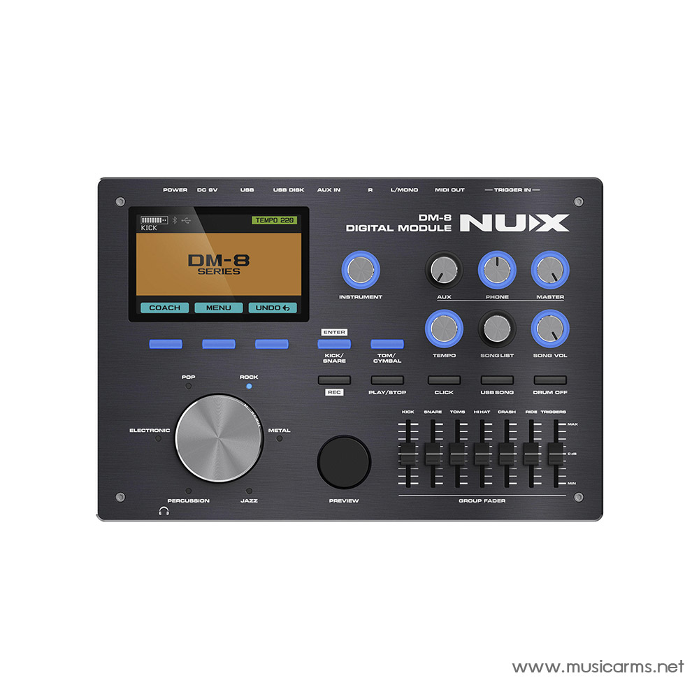 Nux DM-8 กลองไฟฟ้า | Music Arms ศูนย์รวมเครื่องดนตรี ตั้งแต่เริ่มต้น ...