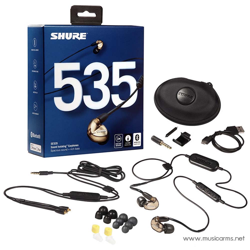 Shure SE535 Wireless | Music Arms ศูนย์รวมเครื่องดนตรี ตั้งแต่เริ่มต้น ...