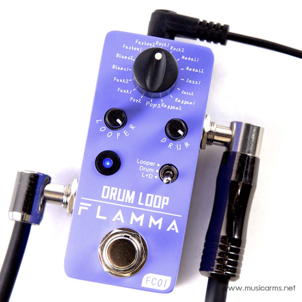 Flamma FC01 Mini Digital Guitar Drum Machine Phase Loop เอฟเฟคลูป ...