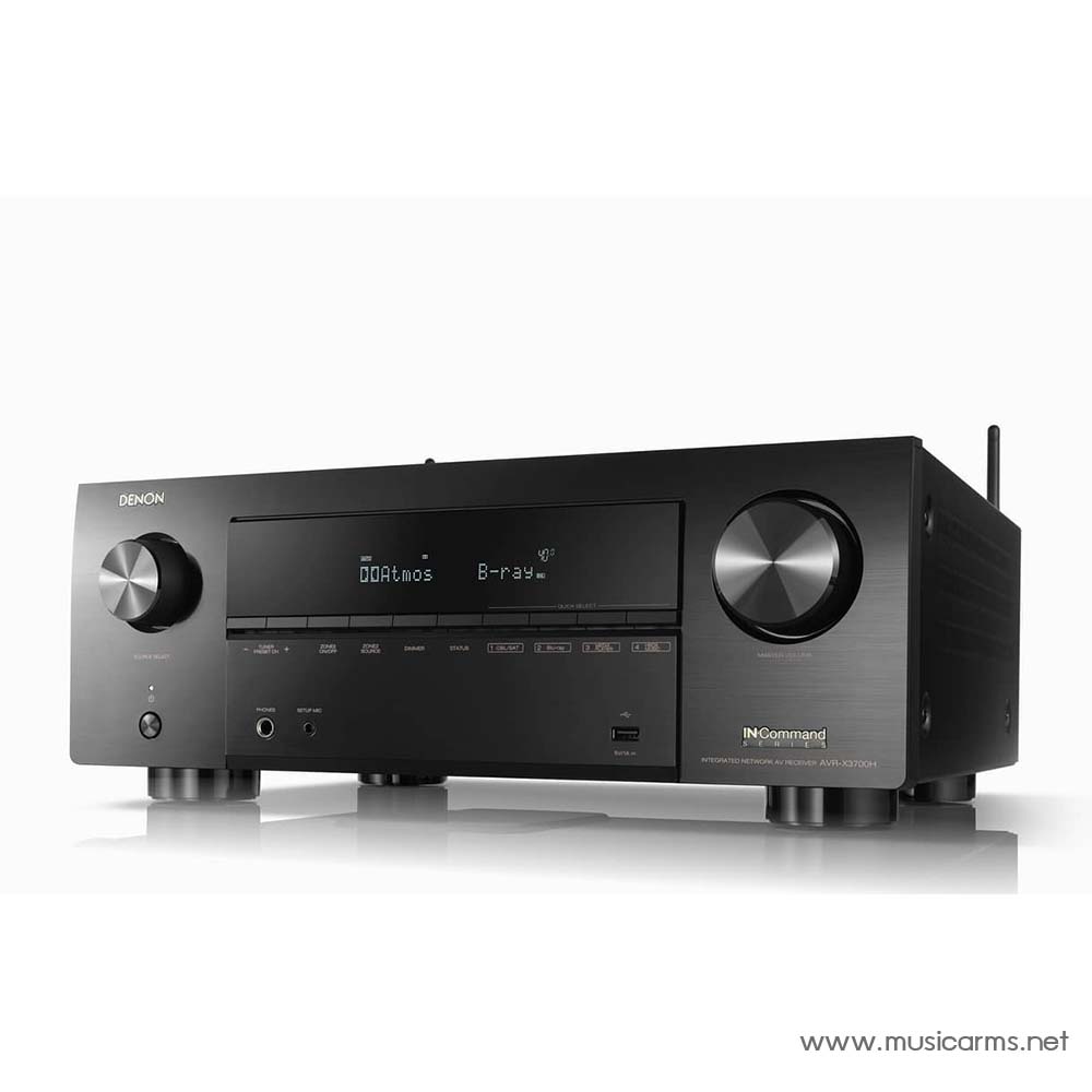 Denon AVR-X3700H 9.2 Ch. 8K AV Receiver with 3D Audio | Music Arms ...