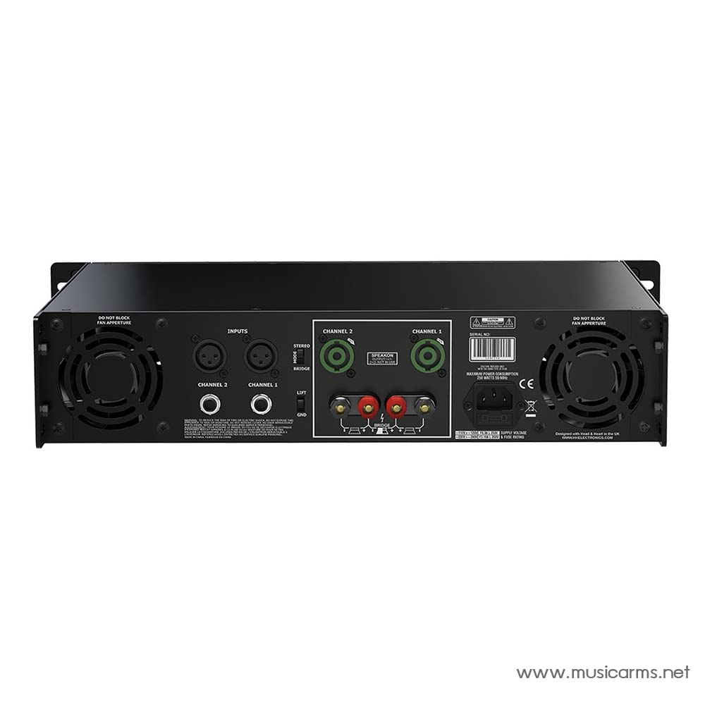 HH Audio Scalar SR-800 Stereo Power Amplifier | Music Arms ศูนย์รวม ...