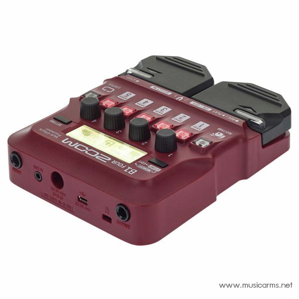 Zoom B1 Four มัลติเอฟเฟคเบส | Music Arms ศูนย์รวมเครื่องดนตรี ตั้งแต่ ...