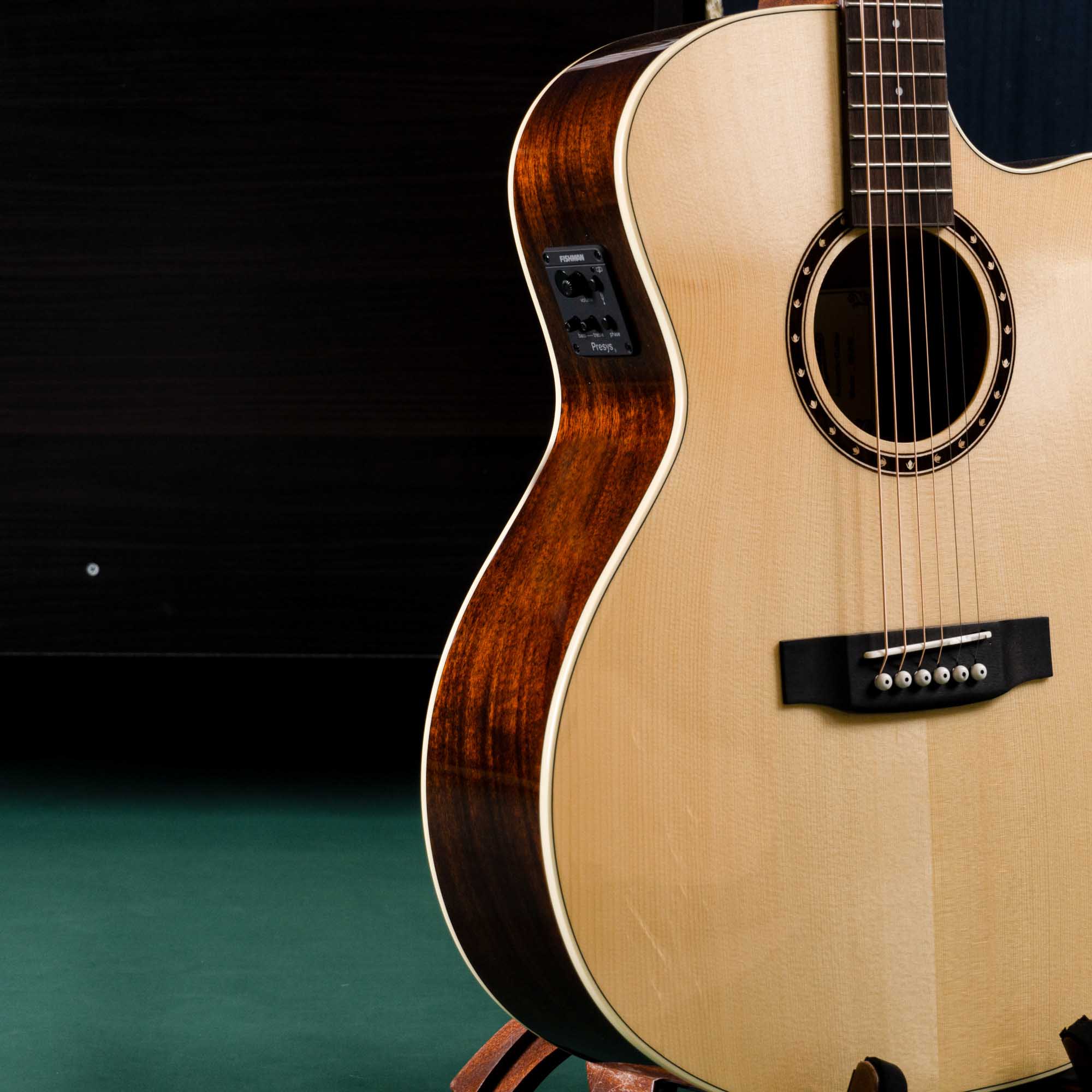 Gusta GAX1C กีตาร์โปร่งไฟฟ้า | Music Arms ศูนย์รวมเครื่องดนตรี ตั้งแต่ ...