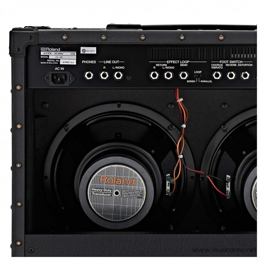 Roland JC-40 Jazz Chorus แอมป์กีตาร์ไฟฟ้า | Music Arms ศูนย์รวมเครื่อง ...