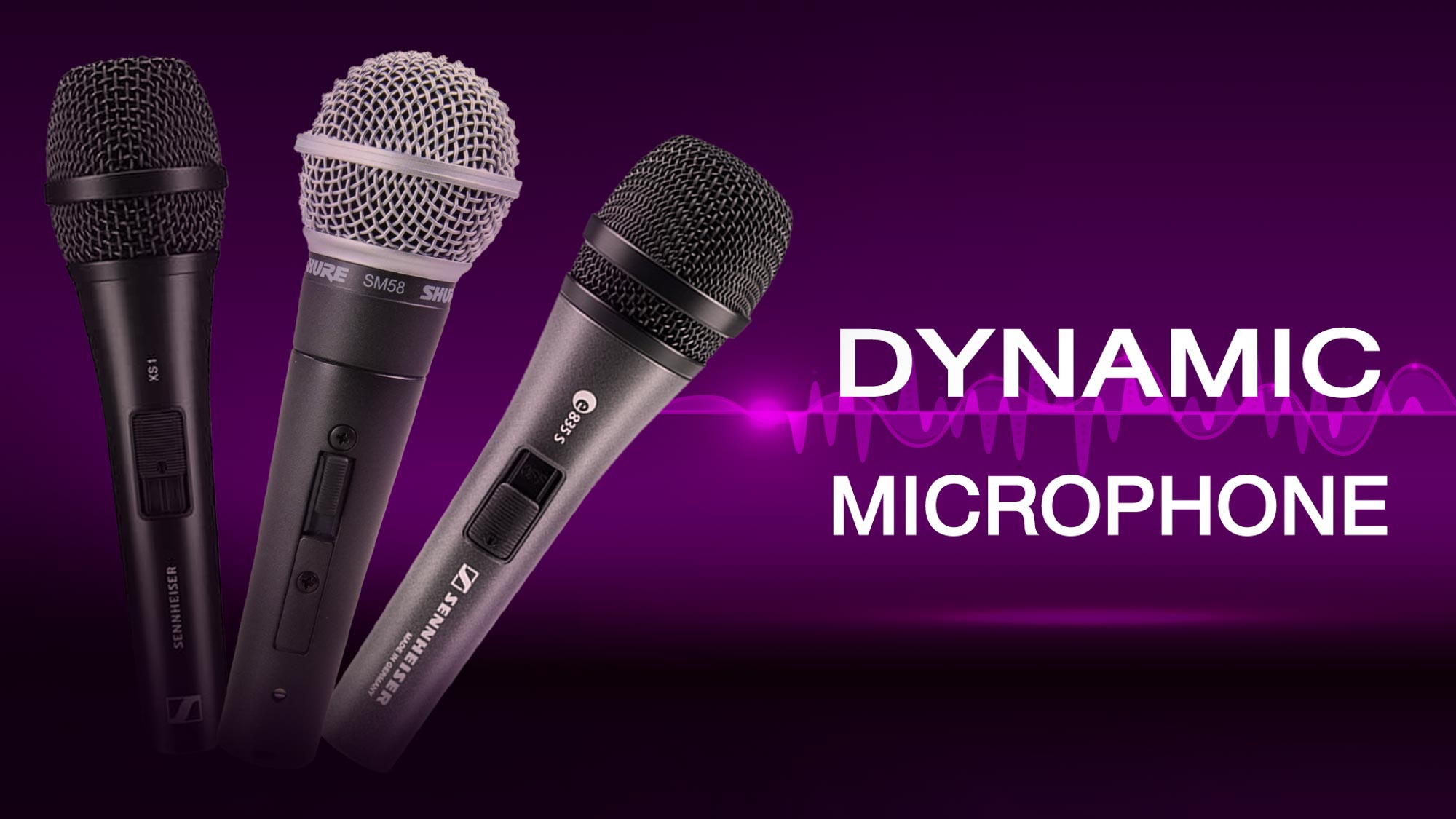 ไมโครโฟนไดนามิค Dynamic Microphone | Music Arms ศูนย์รวมเครื่องดนตรี ...