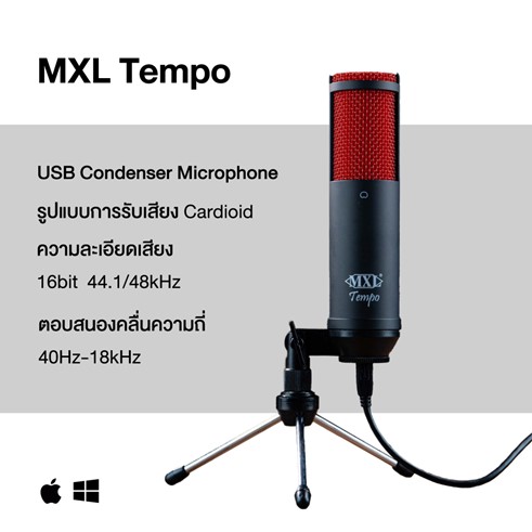 ไมค์คอนเดนเซอร์ Condenser งบ 2000 ตัวเริ่มต้น งานสตูดิโอ อัดเสียง ...