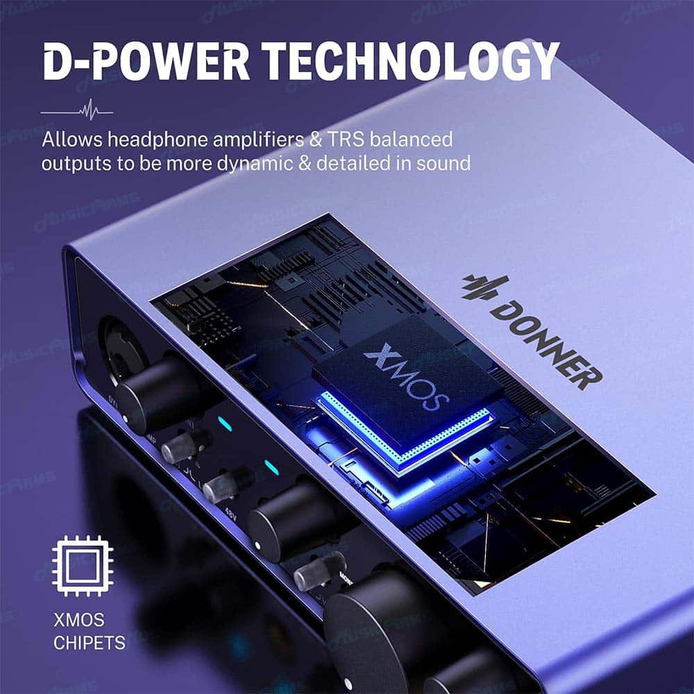 Donner Livejack Lite Audio Interface | Music Arms ศูนย์รวมเครื่องดนตรี ...