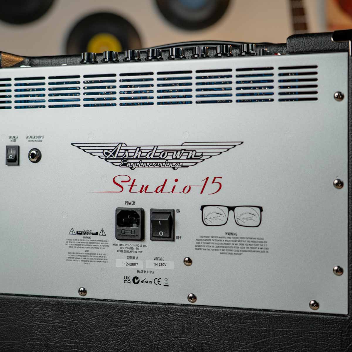 Ashdown Studio 15 แอมป์เบส 300Watts | Music Arms ศูนย์รวมเครื่องดนตรี ...