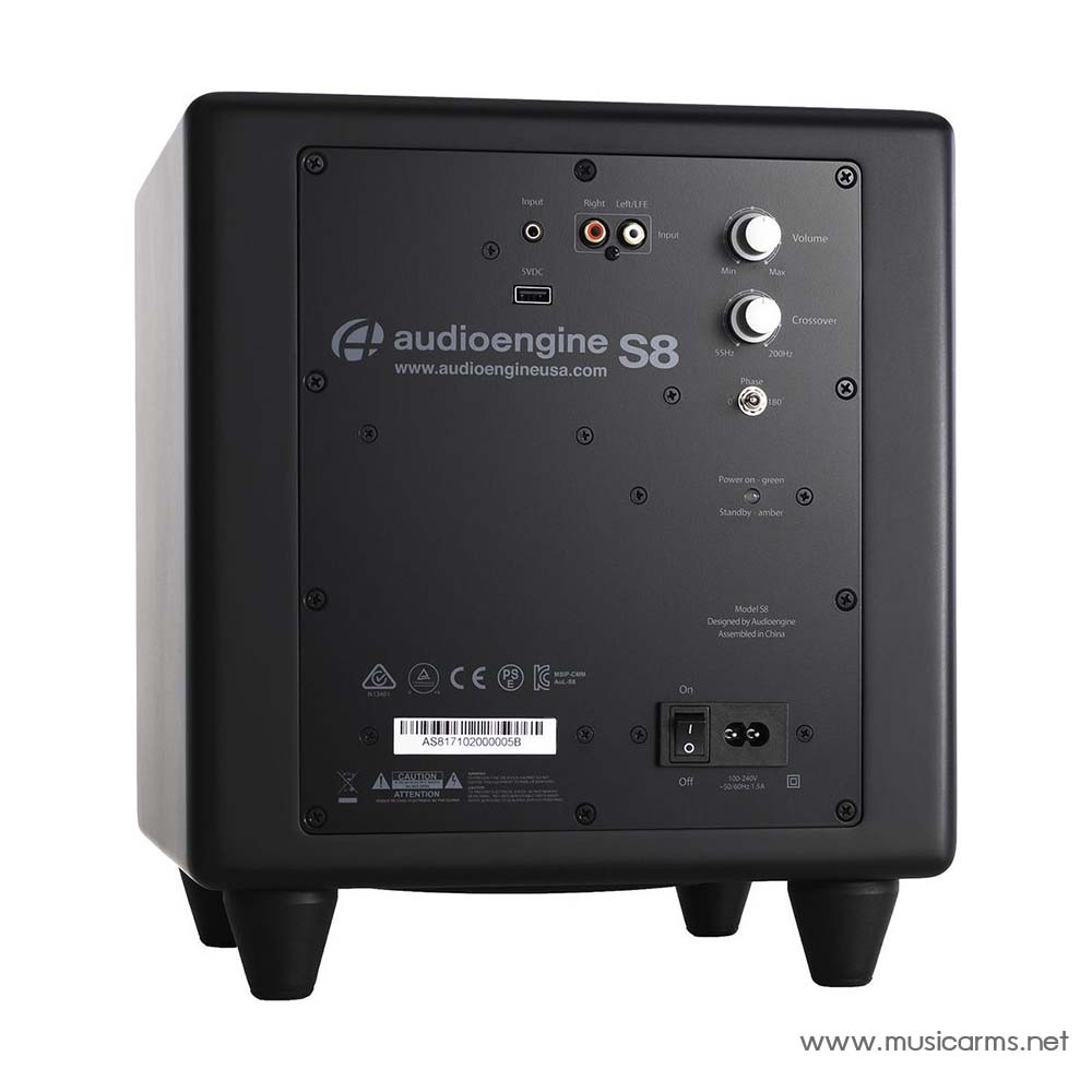AudioEngine S8 Powered Subwoofer | Music Arms ศูนย์รวมเครื่องดนตรี ...