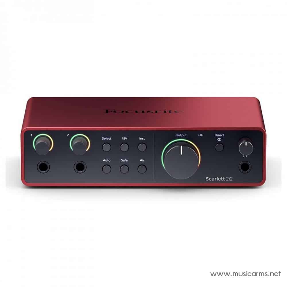 Focusrite Scarlett 2i2 4th Gen ออดิโอ อินเตอร์เฟส | Music Arms ศูนย์รวม ...