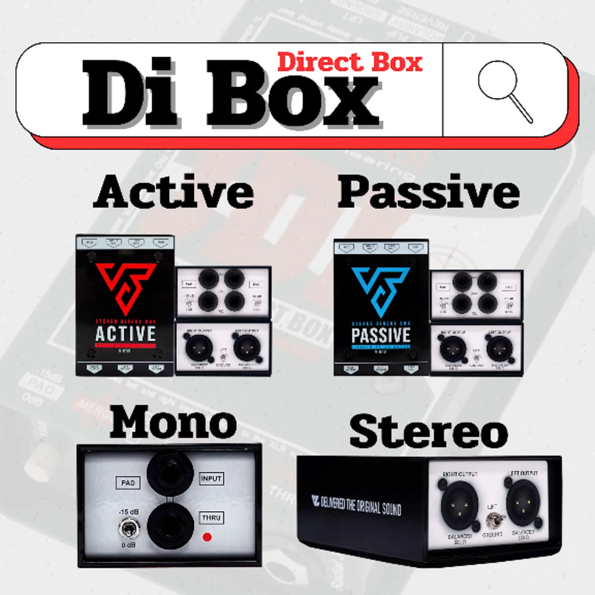 Di Box ( Direct Box ) ดีไอบ๊อกซ์ อุปกรณ์สุดสำคัญในงาน Live Sound ...