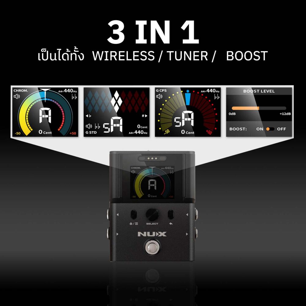 Nux B-8 Wireless System | Music Arms ศูนย์รวมเครื่องดนตรี ตั้งแต่ ...