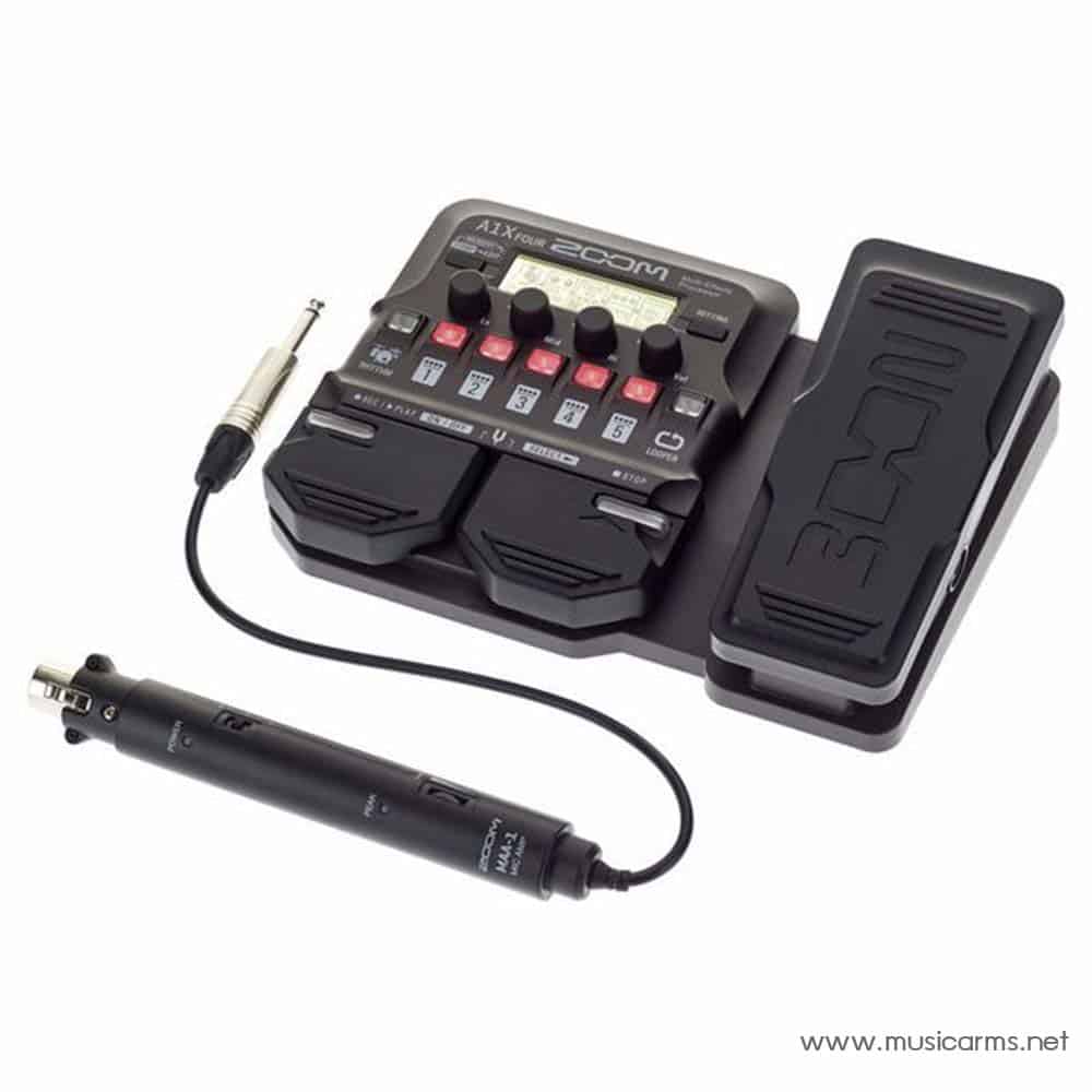 Zoom A1X Four มัลติเอฟเฟคกีตาร์โปร่ง | Music Arms ศูนย์รวมเครื่องดนตรี ...