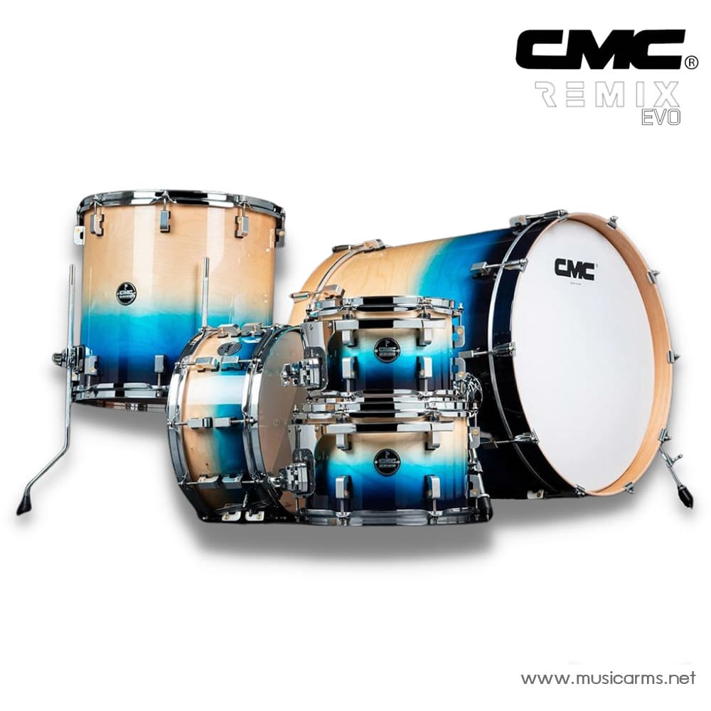 CMC Remix EVO (American Maple + European Birch) กลองชุด | Music Arms ...