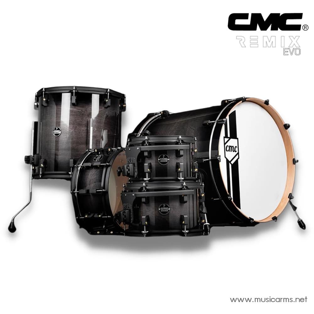 CMC Remix EVO (American Maple + European Birch) กลองชุด | Music Arms ...