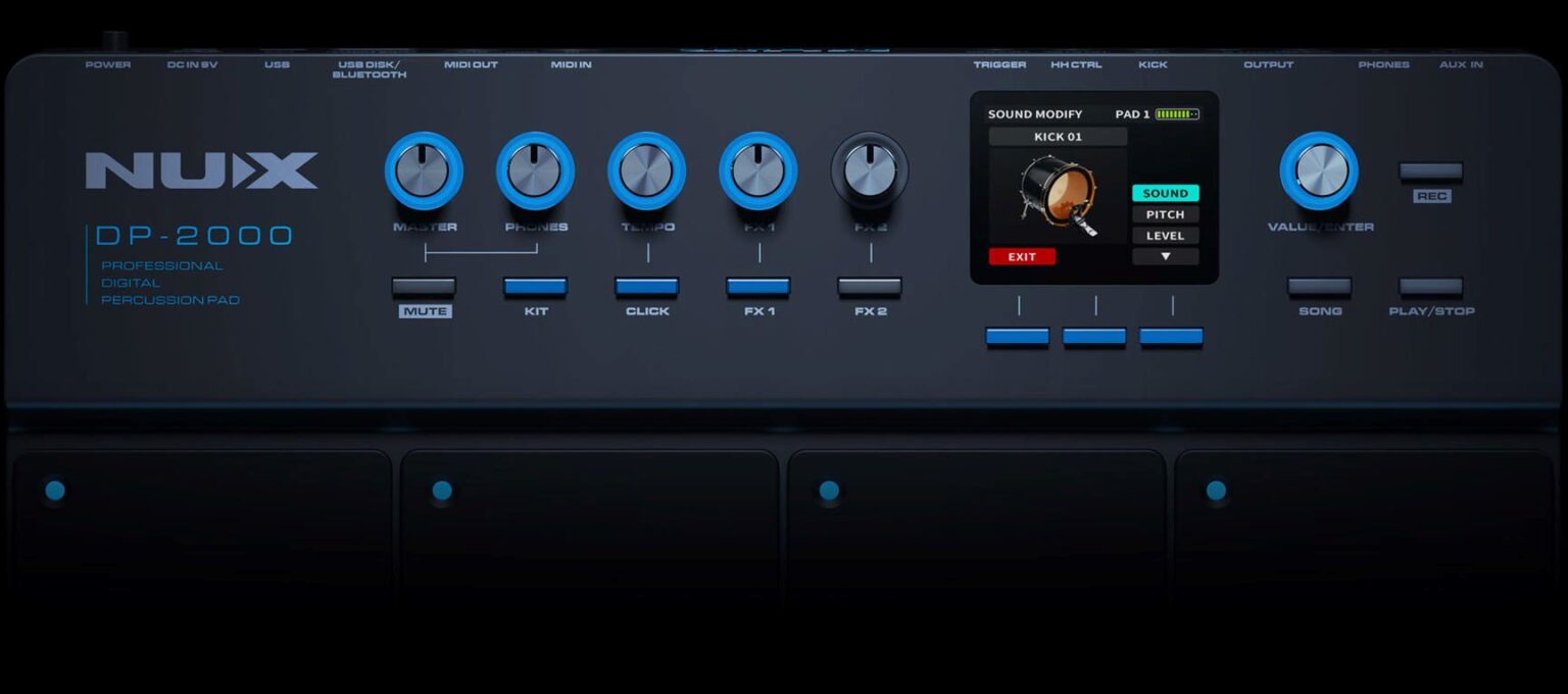 Nux DP-2000 กลองแพดไฟฟ้า | Music Arms ศูนย์รวมเครื่องดนตรี ตั้งแต่ ...