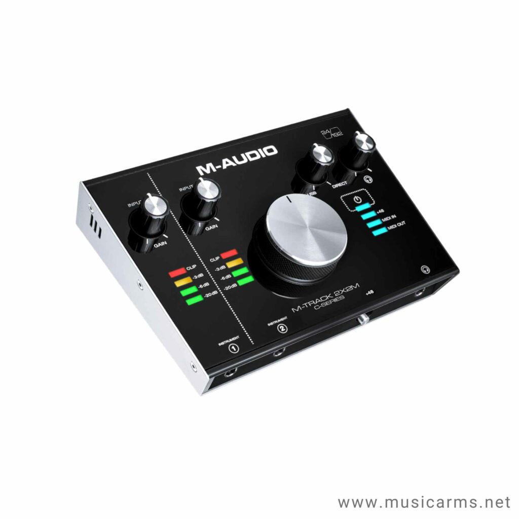 M-AudioM-Track 2x2M Audio Interface | Music Arms ศูนย์รวมเครื่องดนตรี ...