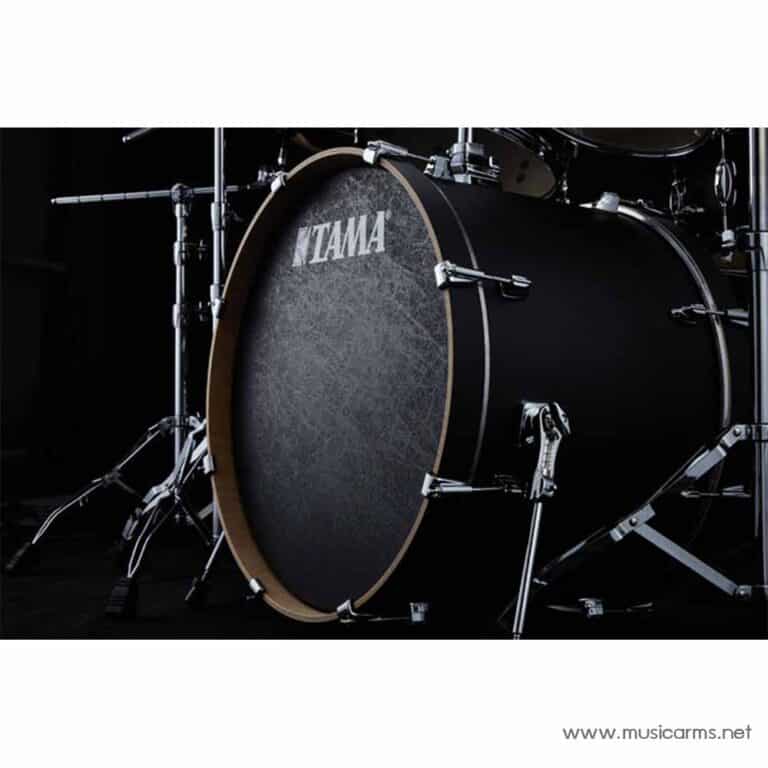 Tama Superstar Classic Flat Black Finish Black Fiber Laminated Head ...