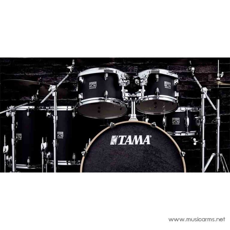 Tama Superstar Classic Flat Black Finish Black Fiber Laminated Head ...