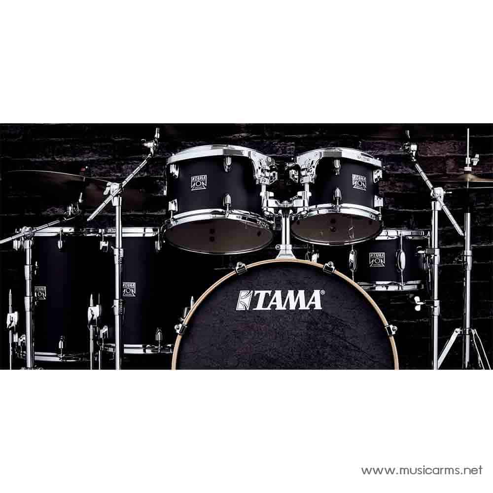 Tama Superstar Classic Flat Black Finish Black Fiber Laminated Head ...