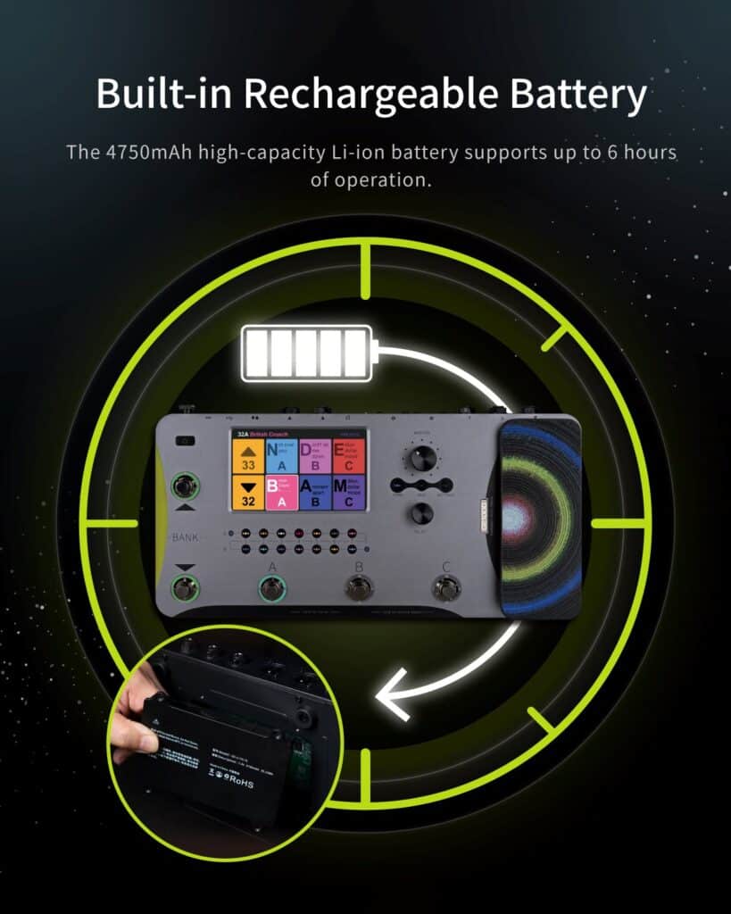 Mooer GE1000 / GE1000 Li มัลติเอฟเฟคกีตาร์ | Music Arms ศูนย์รวมเครื่อง ...