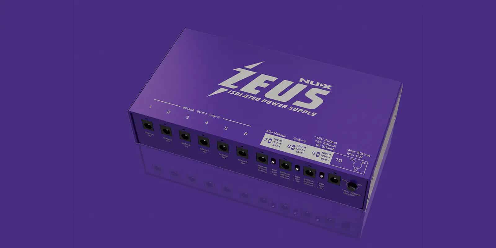 Nux Zeus Guitar Pedal Power Supply | Music Arms ศูนย์รวมเครื่องดนตรี ...