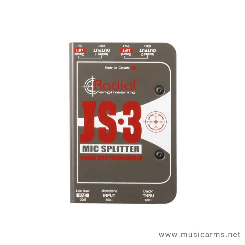 Radial JS3 Microphone Splitter ดีไอบ๊อกซ์ | Music Arms ศูนย์รวมเครื่องดนตรี ตั้งแต่เริ่มต้น ถึง ...