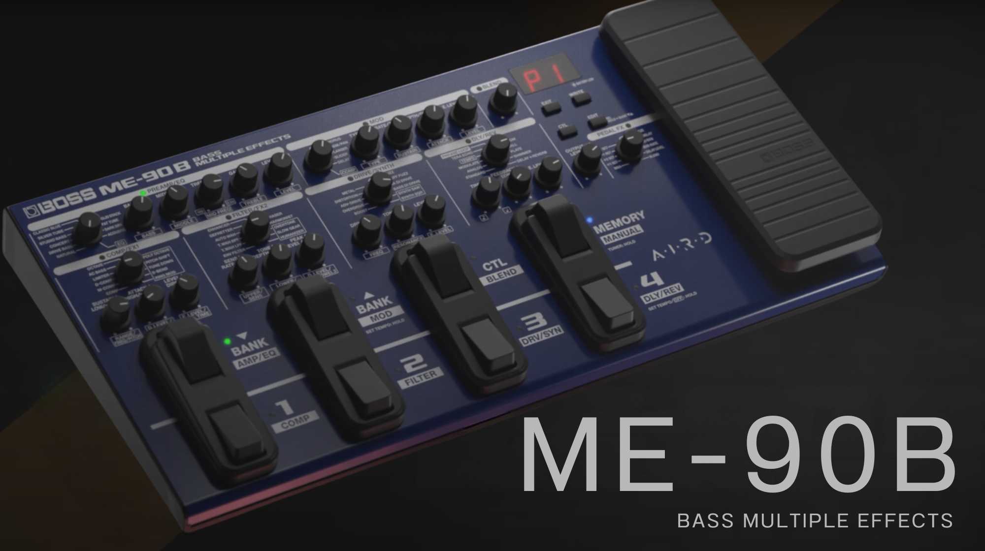 Boss ME-90B Bass Multiple Effects | Music Arms ศูนย์รวมเครื่องดนตรี ...
