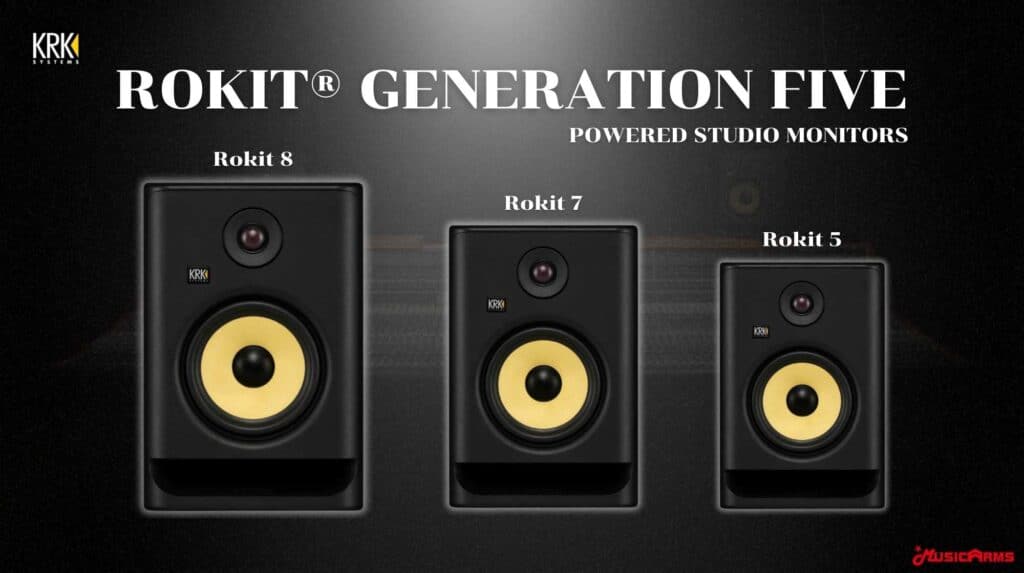 KRK Rokit 5 Generation 5 มาตรฐานระดับมืออาชีพ | Music Arms ศูนย์รวม ...