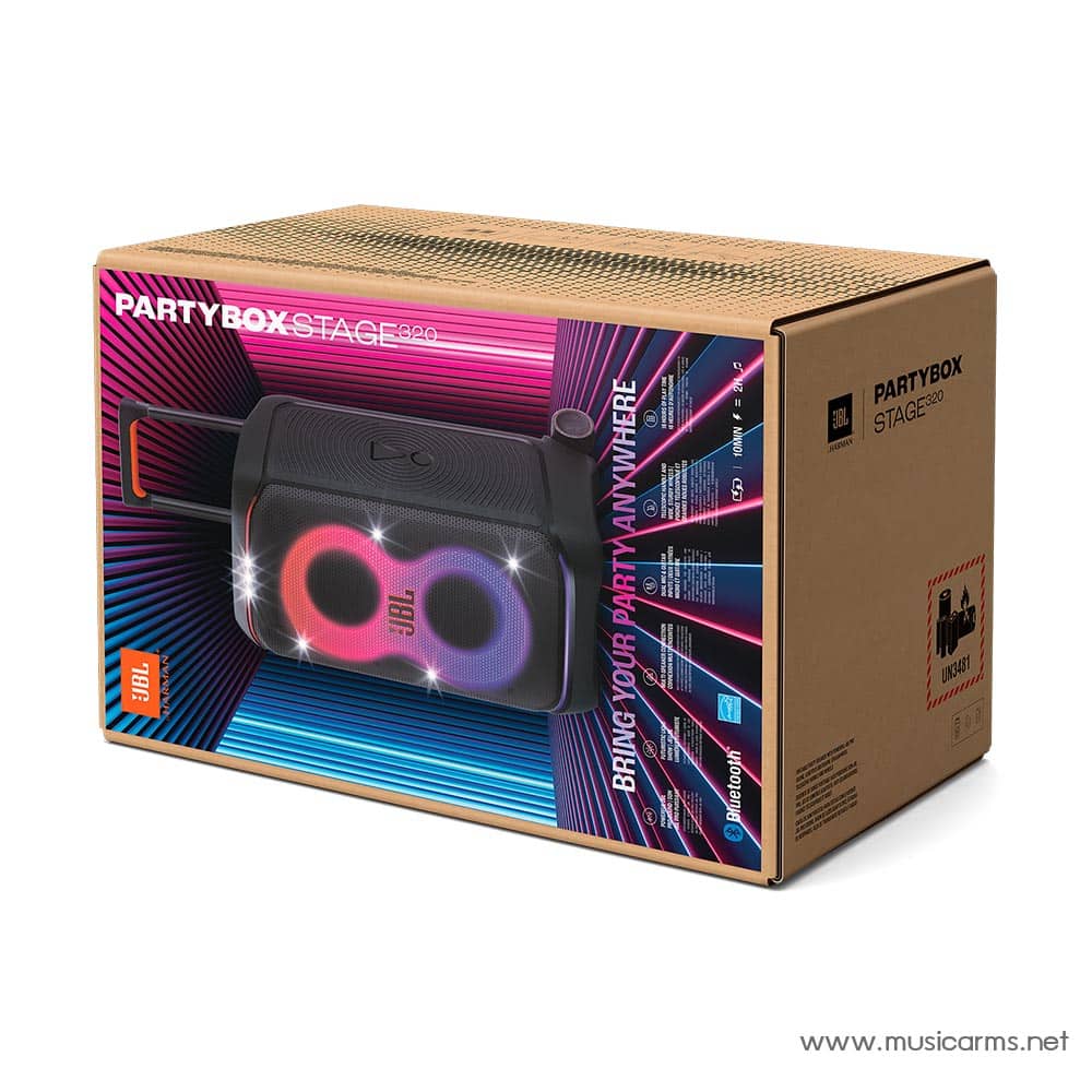 JBL PartyBox Stage 320 ลำโพงบลูทูธ | Music Arms ศูนย์รวมเครื่องดนตรี ...