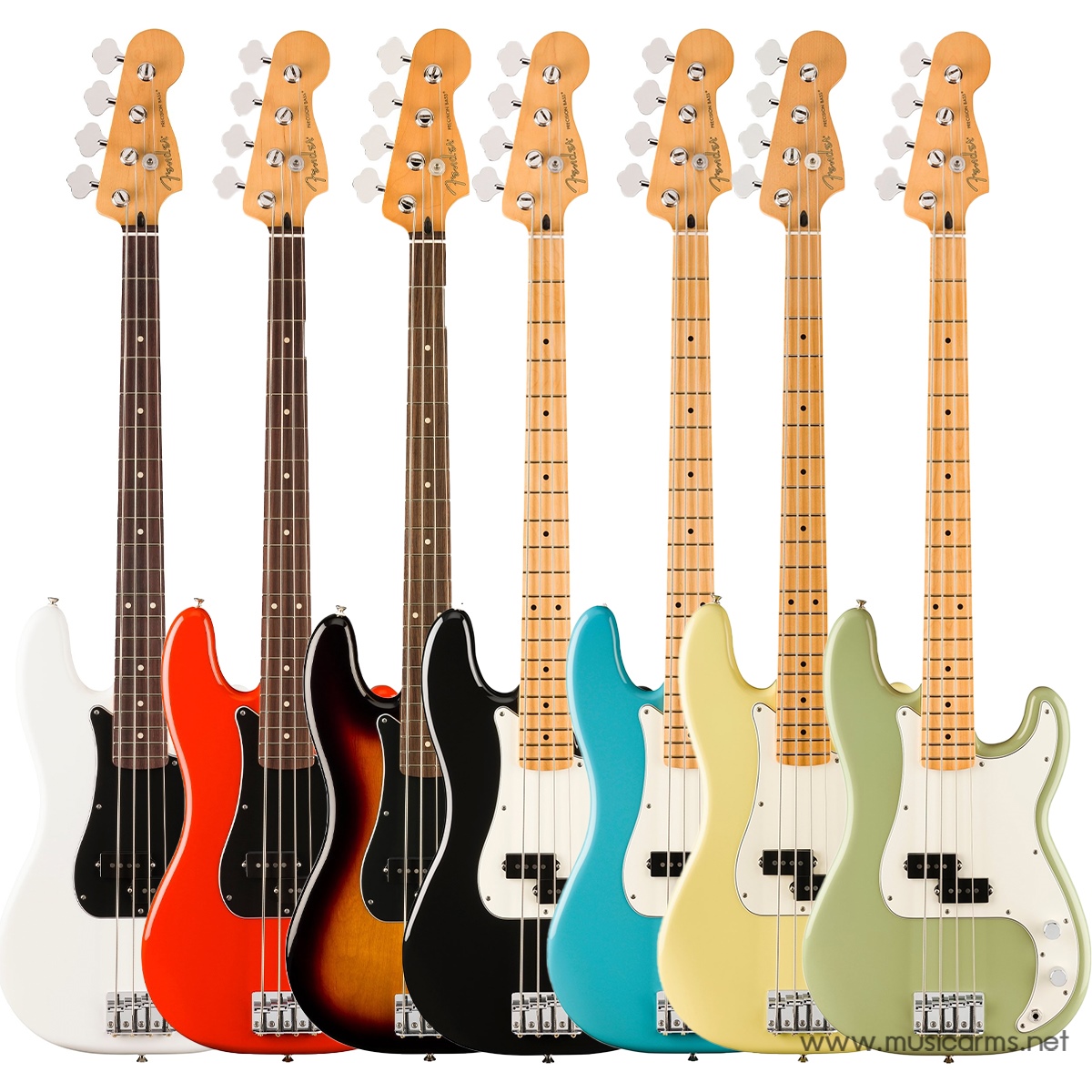 Fender Player II Precision Bass เบสไฟฟ้า | Music Arms ศูนย์รวมเครื่อง ...