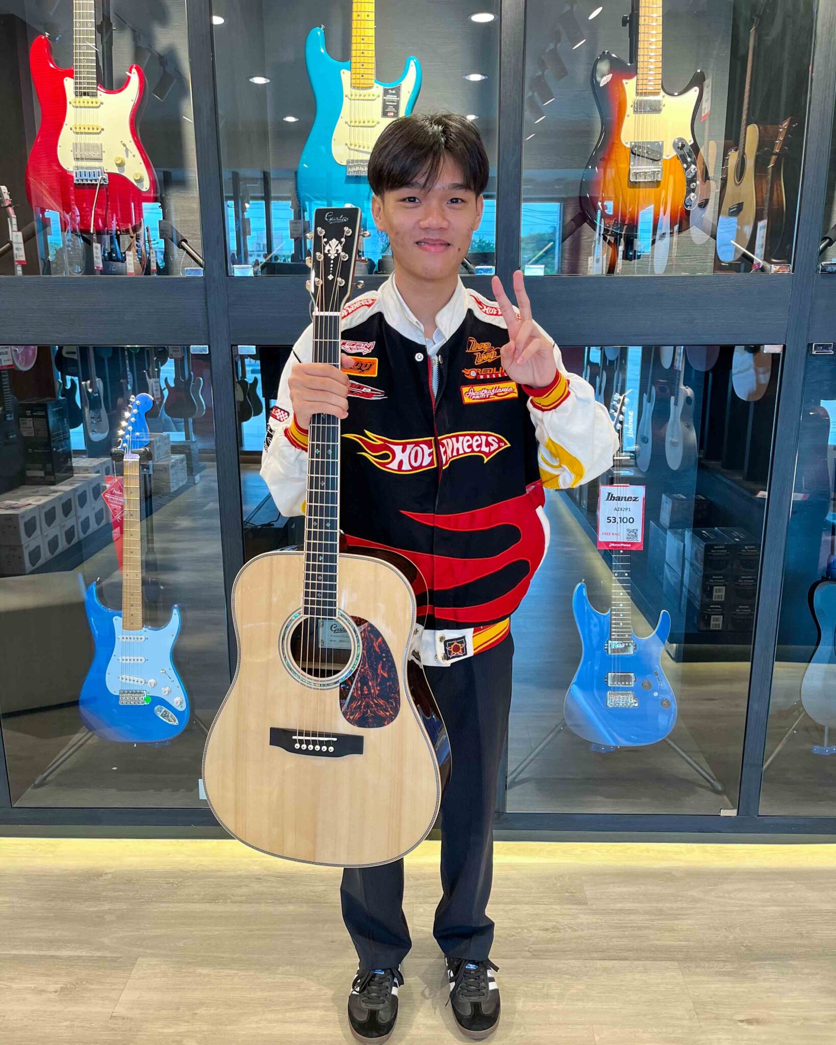 Gusta GDX3 กีตาร์โปร่งไฟฟ้า | Music Arms ศูนย์รวมเครื่องดนตรี ตั้งแต่ ...