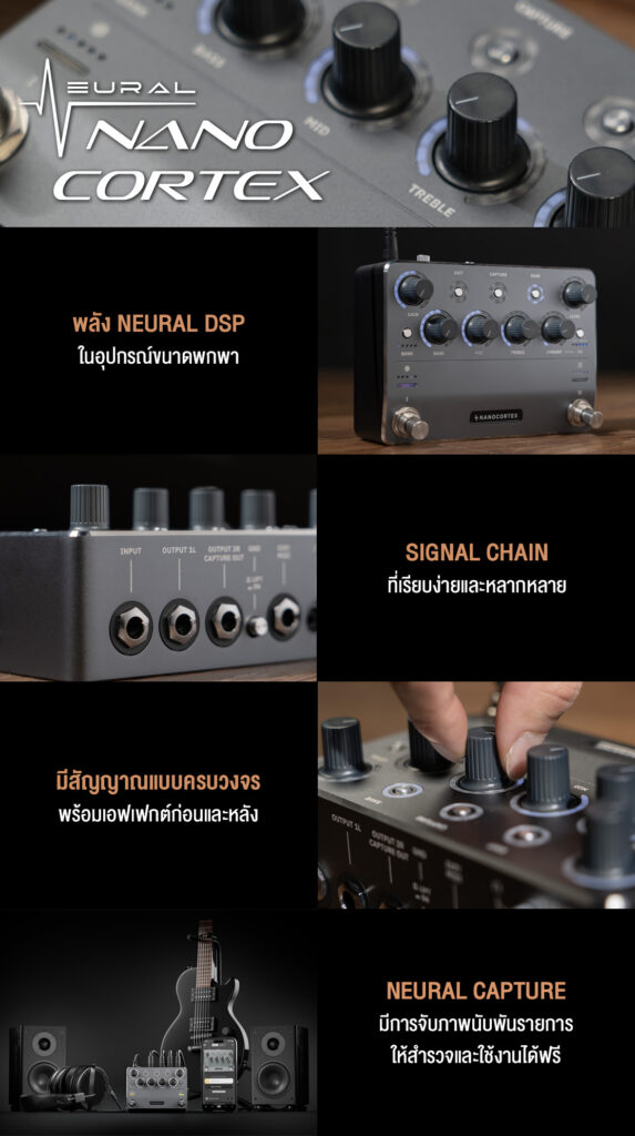 Neural DSP Nano Cortex มัลติเอฟเฟค | Music Arms ศูนย์รวมเครื่องดนตรี ...