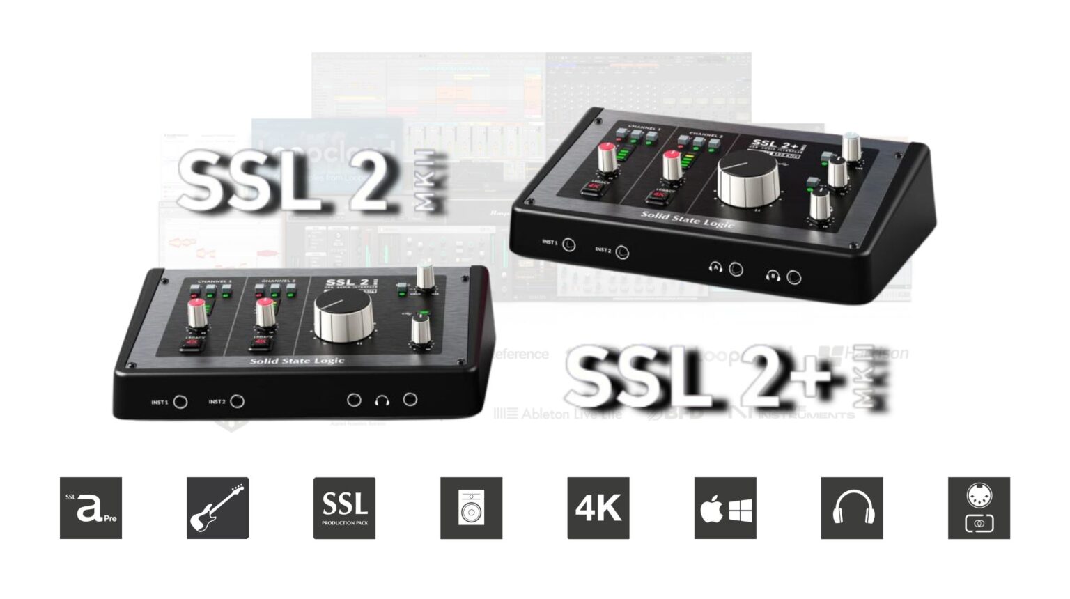 Solid State Logic เปิดตัวอินเตอร์เฟส SSL 2 MKII และ SSL 2+ MKII | Music ...