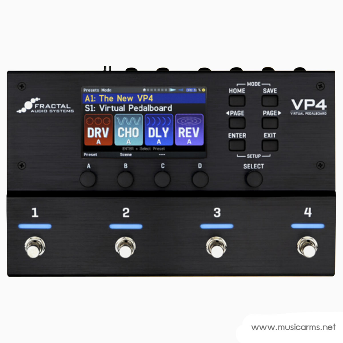 Fractal Audio VP4 มัลติเอฟเฟค | Music Arms ศูนย์รวมเครื่องดนตรี ตั้งแต่ ...