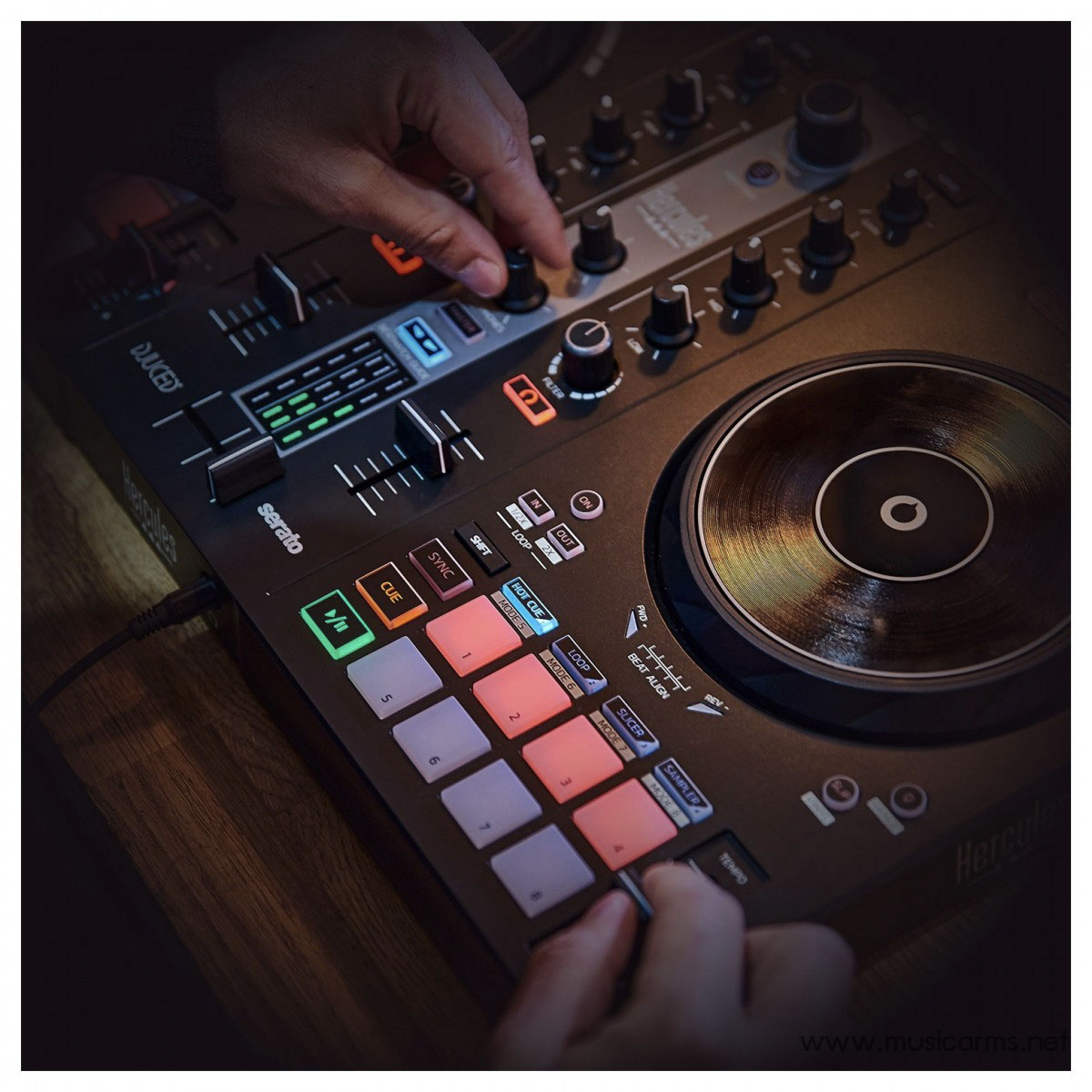 Hercules DJ Controllers Inpulse 300 MK2 ดีเจ คอนโทรลเลอร์ | Music Arms ...