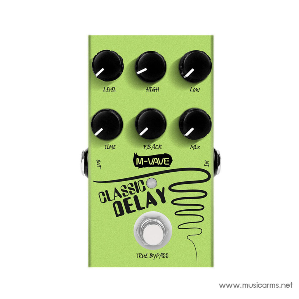 M-Vave Classic Delay เอฟเฟคกีตาร์ | Music Arms ศูนย์รวมเครื่องดนตรี ...