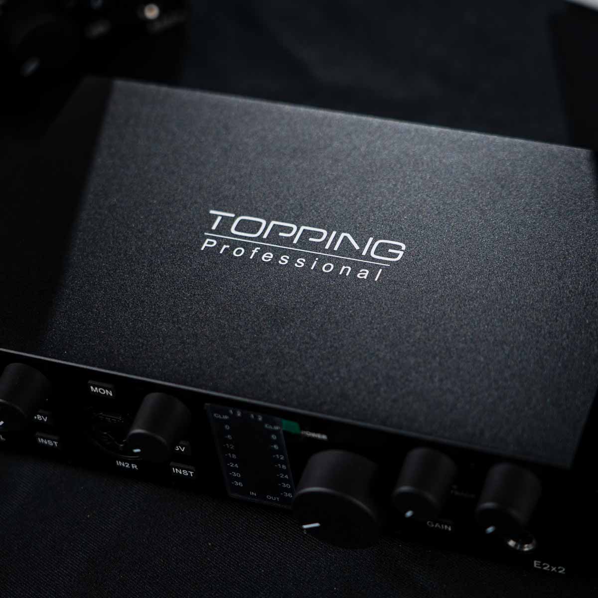 Topping Professional E2x2 Audio Interface 2in/2out | Music Arms ศูนย์ ...