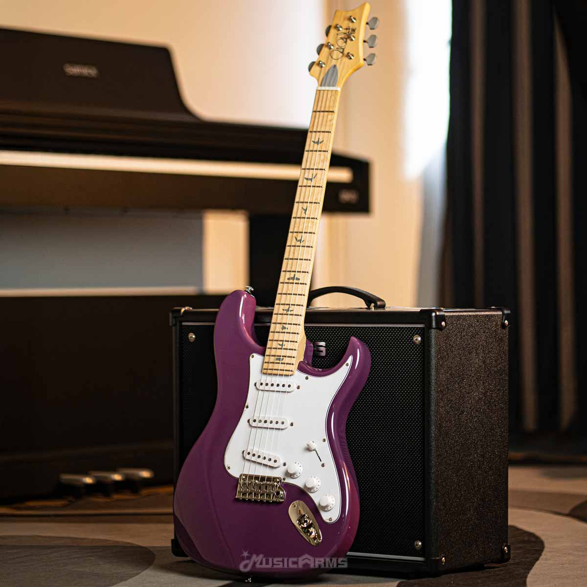 PRS SE Silver Sky Maple กีตาร์ไฟฟ้า | Music Arms ศูนย์รวมเครื่องดนตรี ...