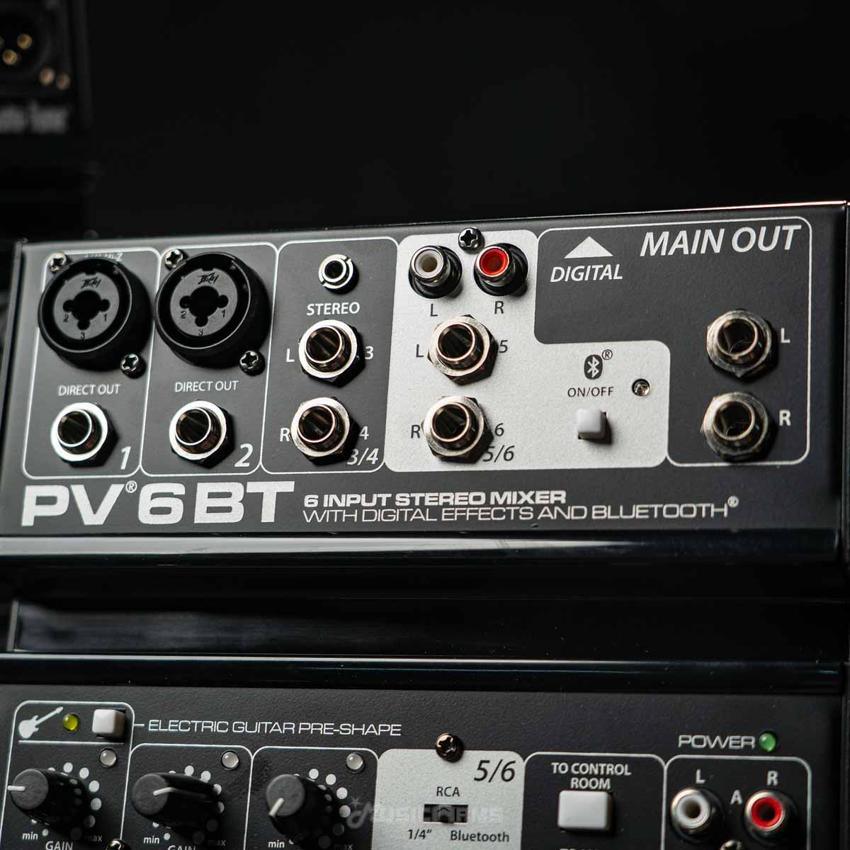 Peavey PV 6 BT Analog Mixer | Music Arms ศูนย์รวมเครื่องดนตรี ตั้งแต่ ...