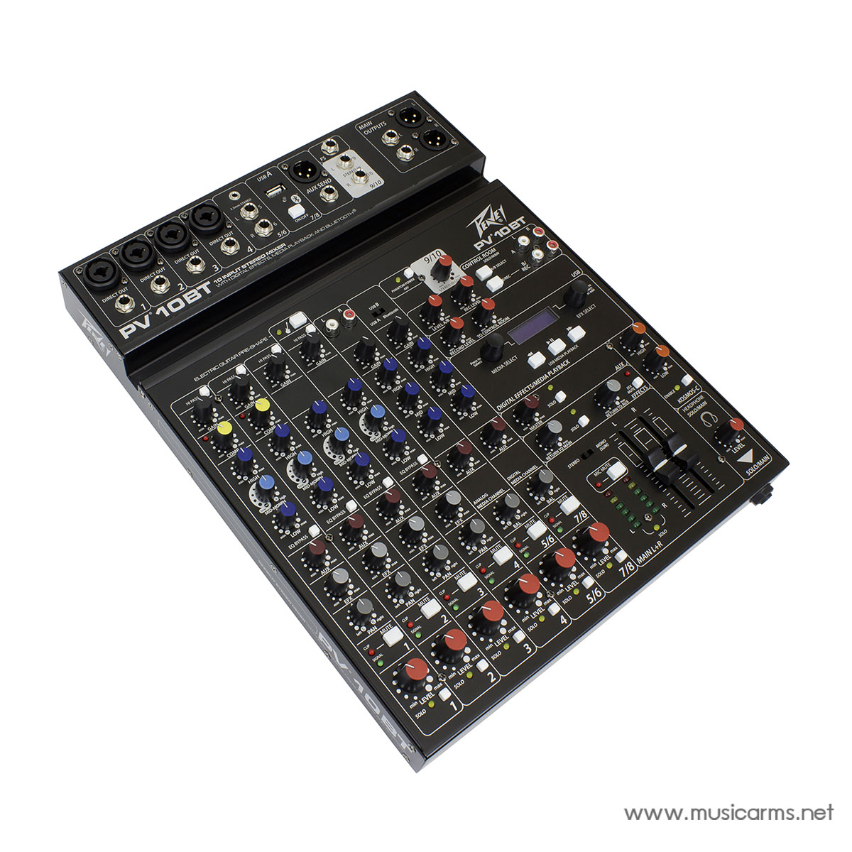 Peavey PV 10 BT Analog Mixer | Music Arms ศูนย์รวมเครื่องดนตรี ตั้งแต่ ...