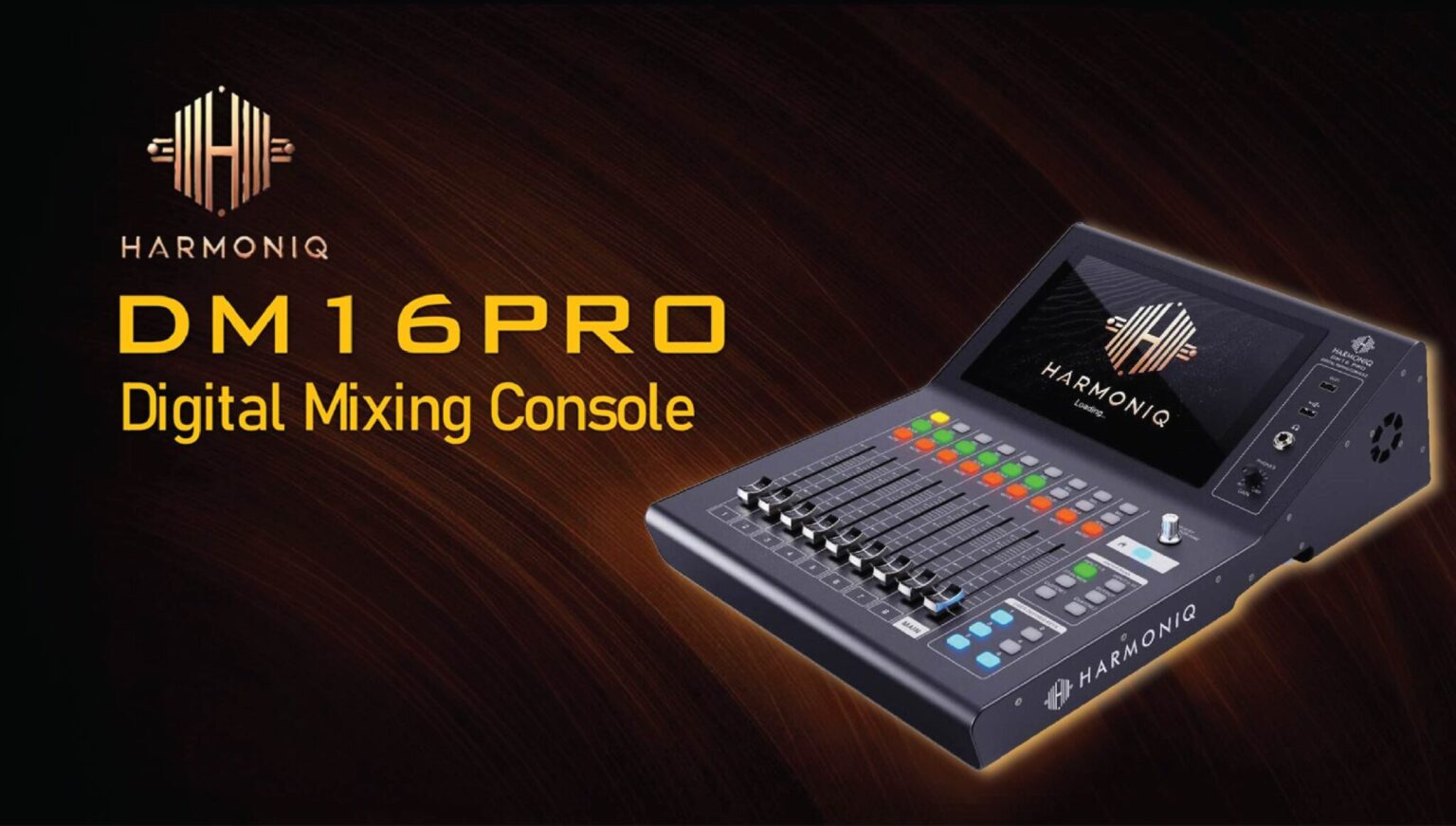 Harmoniq DM16 PRO Digital Mixer | Music Arms ศูนย์รวมเครื่องดนตรี ...