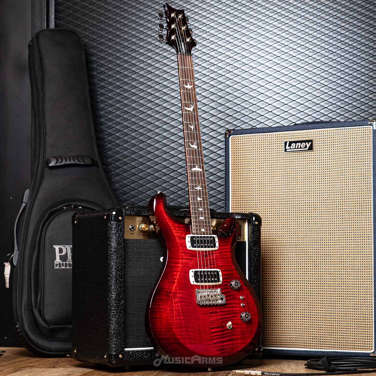 PRS S2 Custom 24 USA Fire Red Burst กีตาร์ไฟฟ้า | Music Arms ศูนย์รวม ...