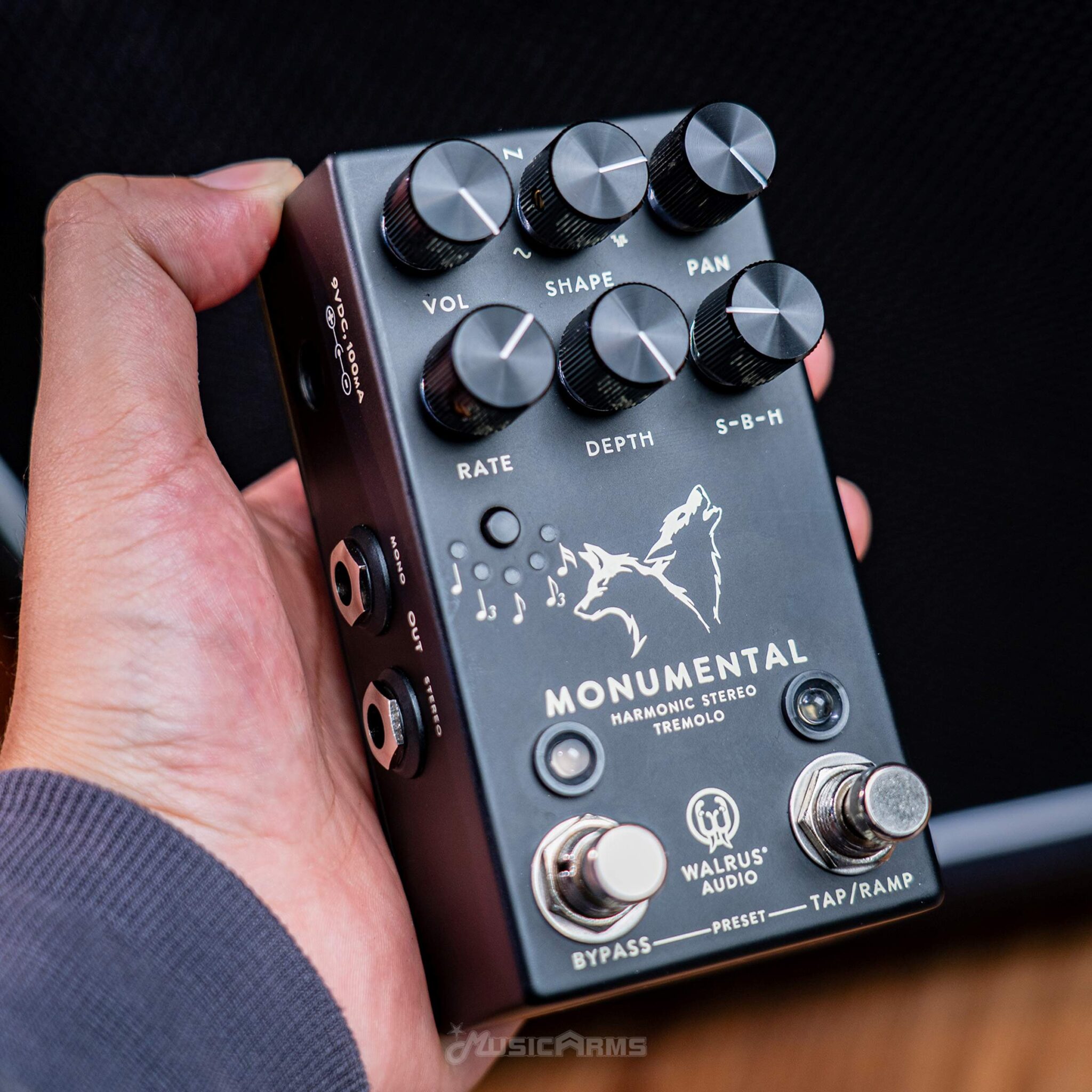 Walrus Audio Monumental Harmonic Stereo Tremolo เอฟเฟคกีตาร์ | Music ...