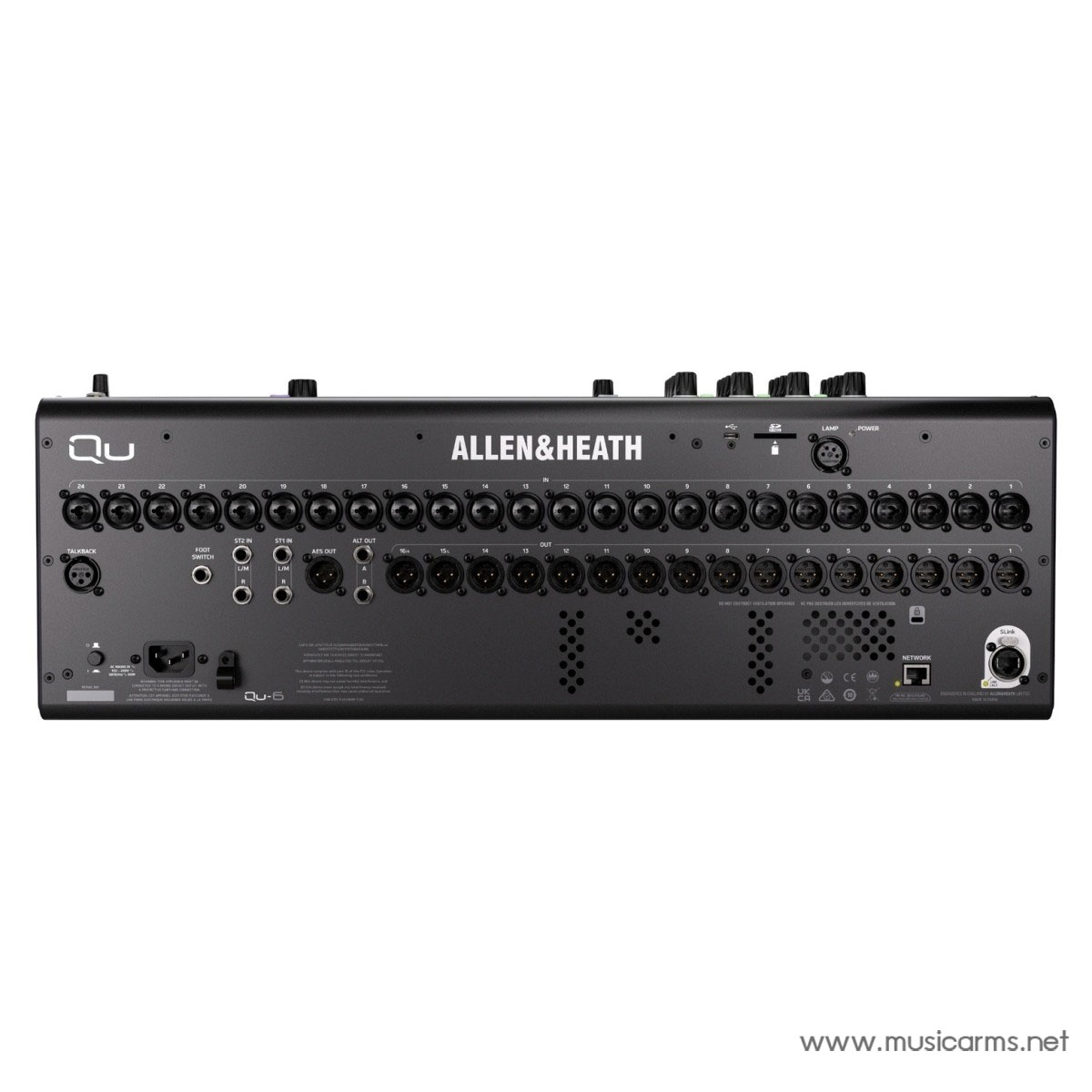 Allen & Heath QU-6 มิกซ์ดิจิตอล 24 แชนแนล | Music Arms ศูนย์รวมเครื่อง ...